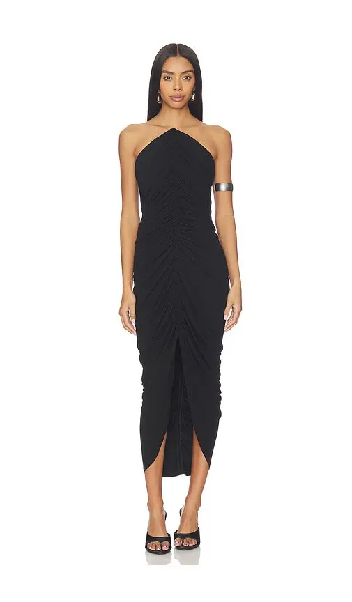 Alexander Wang Structured Bodice Midi Dress