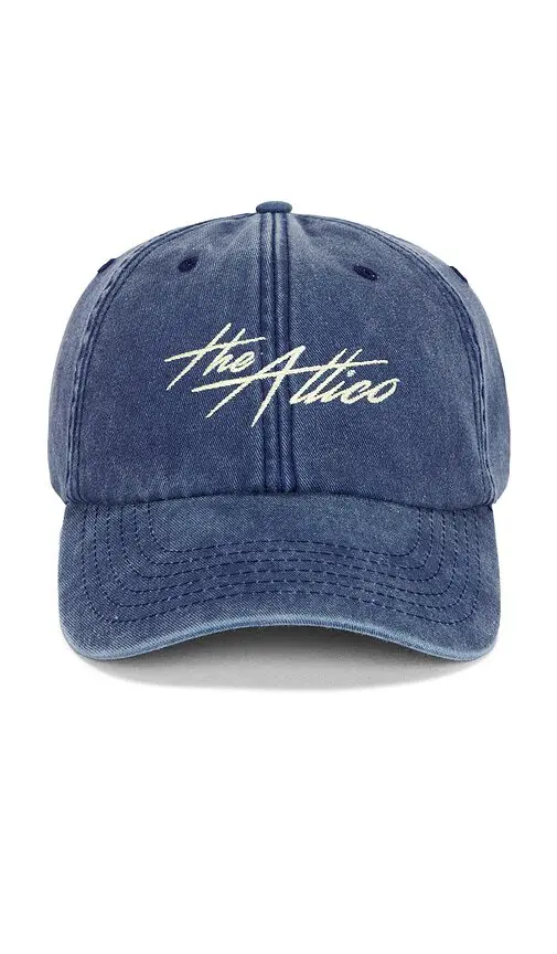 Attico Baseball Cap - Navy