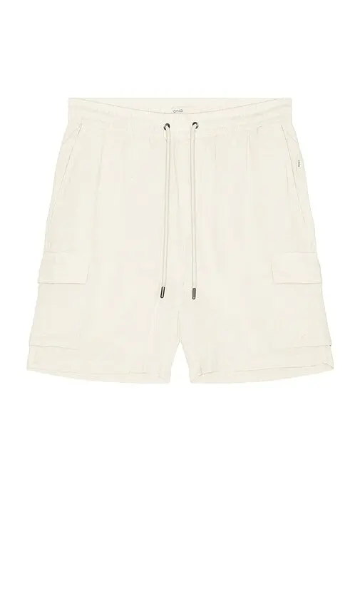 Onia Air Linen Pull On Cargo Short