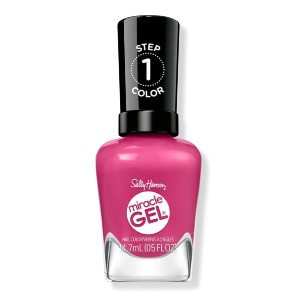 SALLY HANSEN Miracle Gel Supercharged Pinks Nail Polish Collection - Work Hard, Play Pink