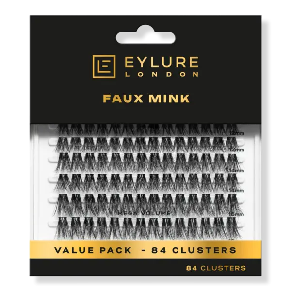 EYLURE Luxe Faux Mink Mega Volume Eyelash Clusters Value Pack - One-color