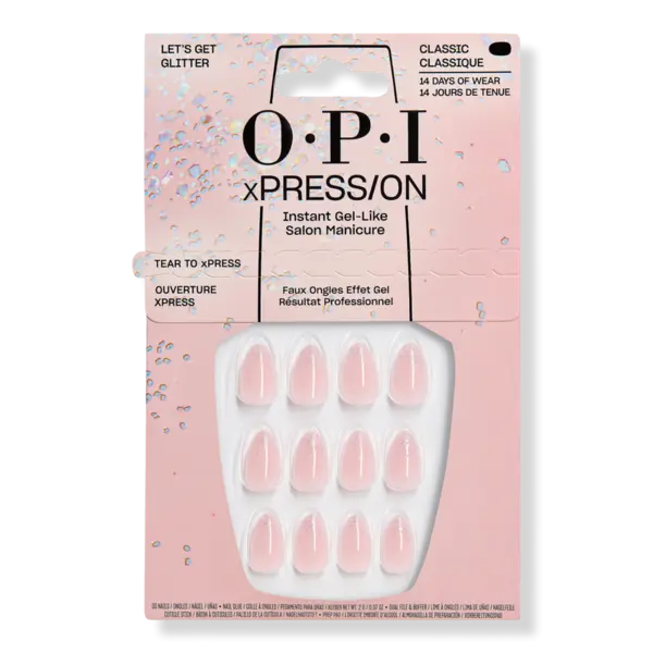 OPI Xpress/on Spring Collection - Let’s Get Glitter