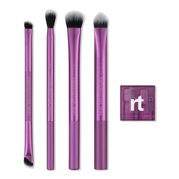 REAL TECHNIQUES Eye-conic Essentials Makeup Brush Set - One-color