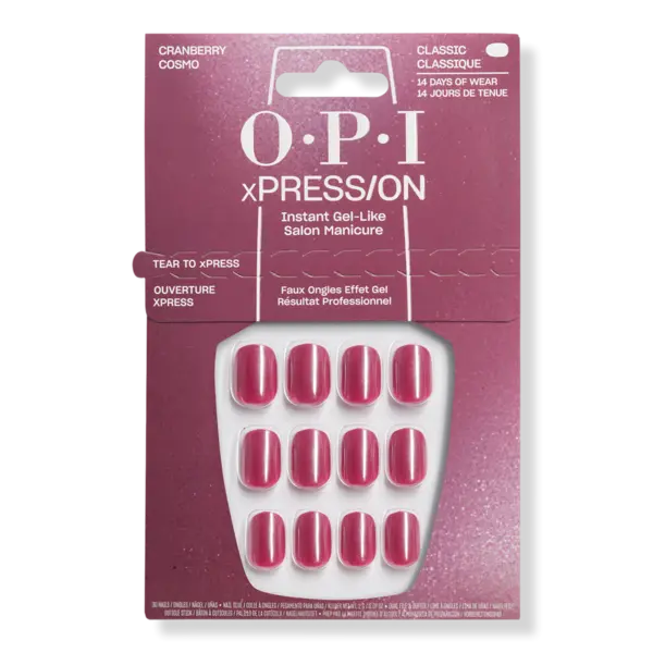 OPI Xpress/on Spring Collection - Cranberry Cosmo