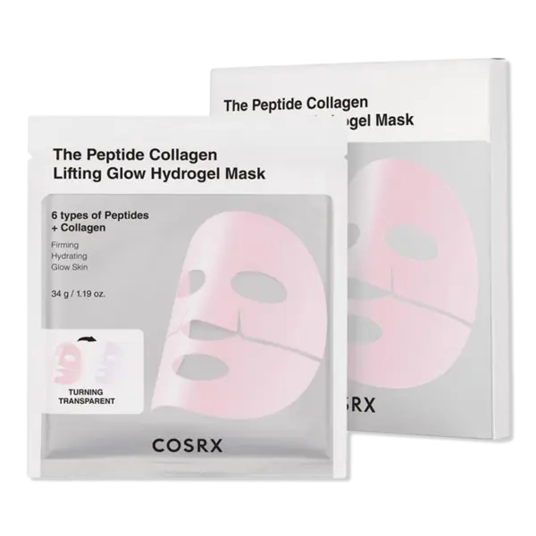 COSRX The Peptide Collagen Lifting Glow Hydrogel Mask - One-color