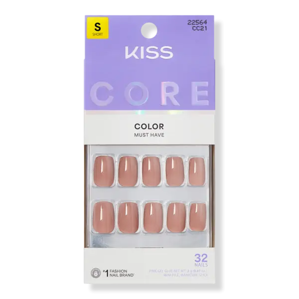 Kiss Core Color Press On Nails - Embullience