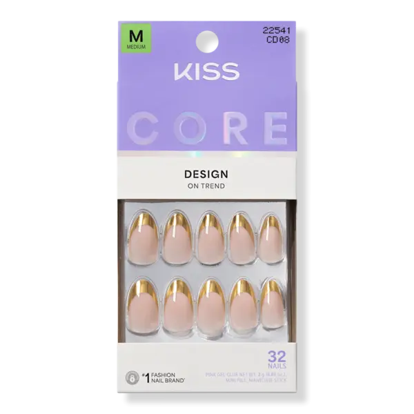 Kiss Core Design Medium Almond Press On Nails - Together