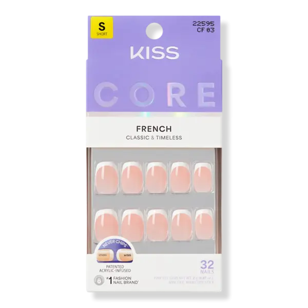 Kiss Core French Press On Nails - Snapshot