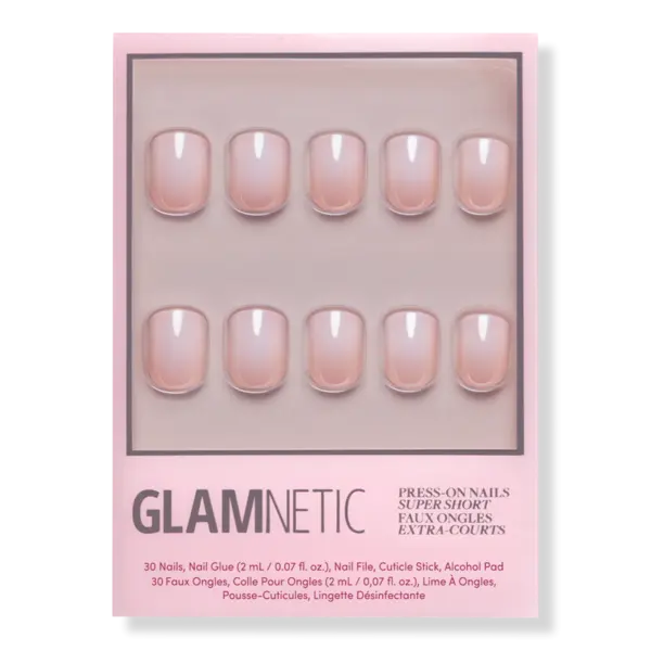 GLAMNETIC Soft Whip Press-on Nails - One-color