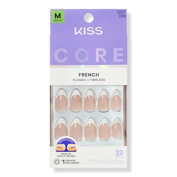 Kiss Core French Press On Nails - Curiosity