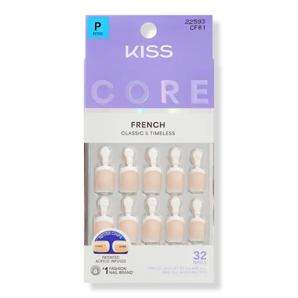 Kiss Core French Press On Nails - Perfection