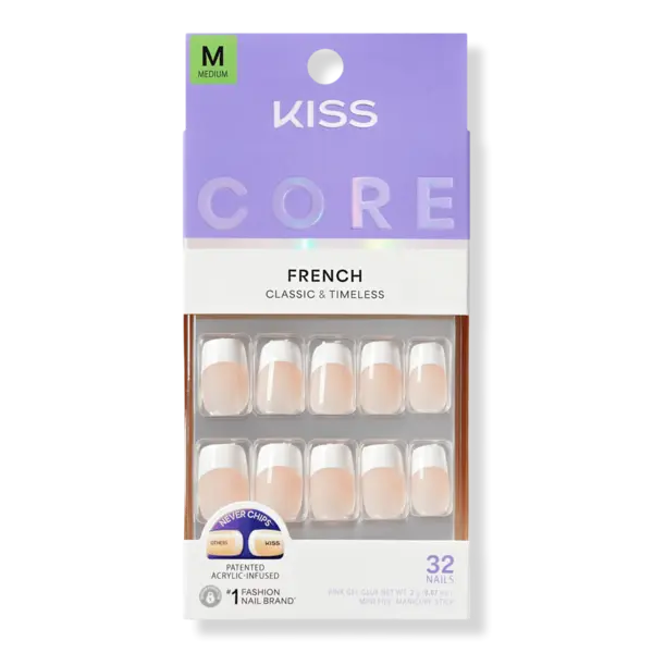 Kiss Core French Press On Nails - Hopeful