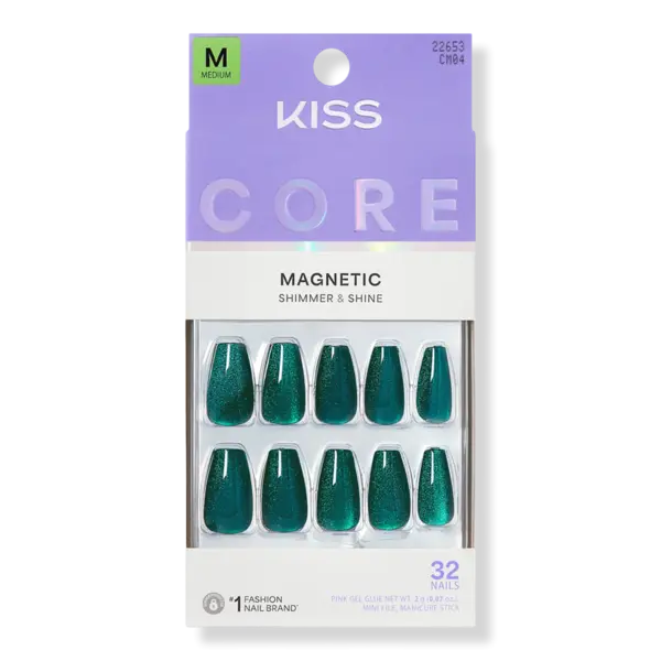 Kiss Core Magnetic Press On Nails - Shimmering