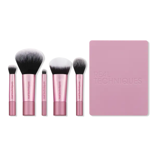 REAL TECHNIQUES Cloudtopia Touchup Makeup Brush Set - One-color