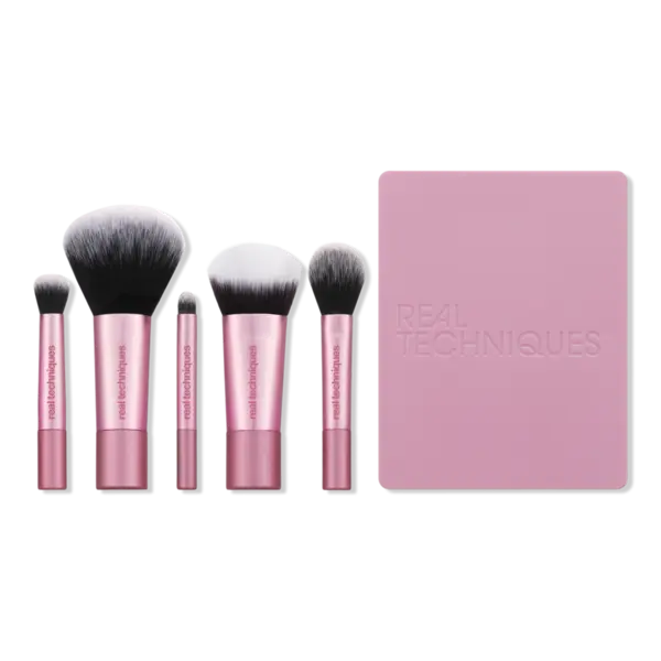 REAL TECHNIQUES Cloudtopia Touchup Makeup Brush Set - One-color