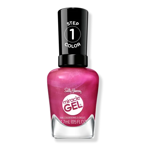 SALLY HANSEN Miracle Gel Supercharged Pinks Nail Polish Collection - Berry Best Effort