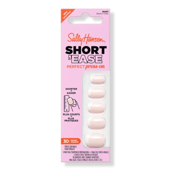 SALLY HANSEN Salon Effects Perfect Press-on Short'ease Nails - Short N Chic​