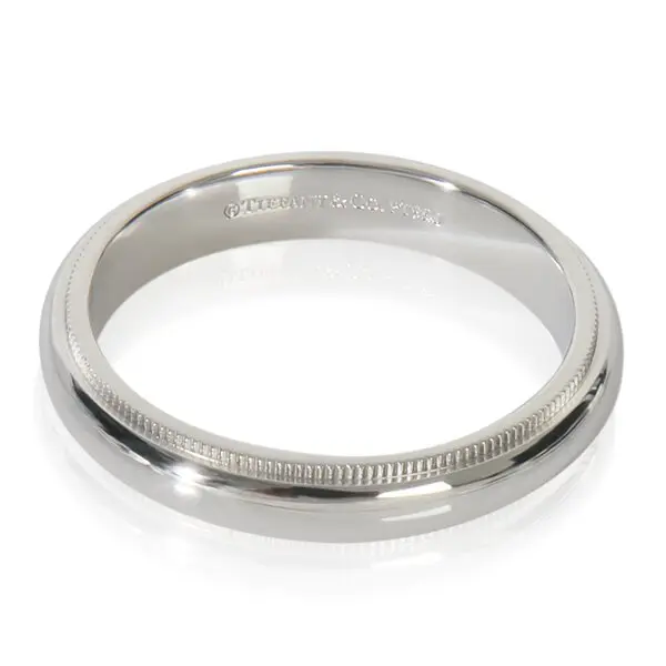 Tiffany & Co. Together 4mm Milgrain Band - Platinum