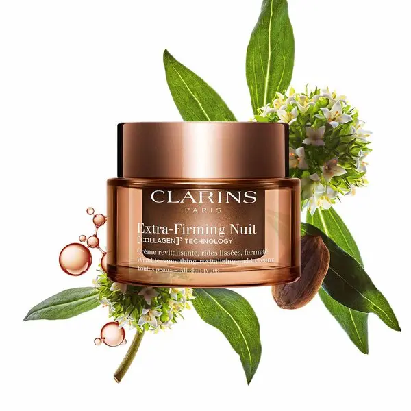Clarins Extra-firming Night Refillable Moisturizer With Collagen Polypeptide + Niacinamide - One-color