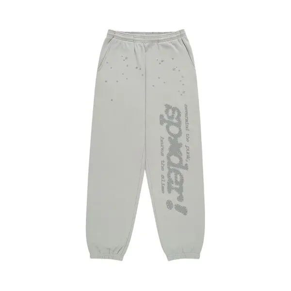 SP5DER Tonal Punk V2 Sweatpant - Grey