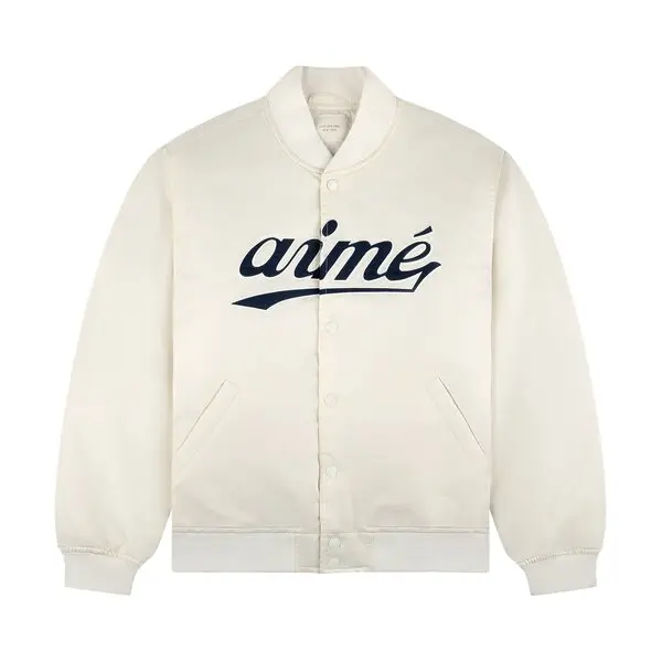Aimé Leon Dore Satin Varsity Jacket