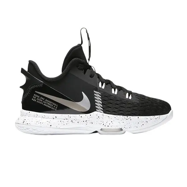 Nike Lebron Witness 5 Gs Sneakers - Black