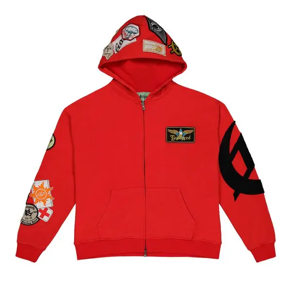 GODSPEED Squadron Hoodie - Red