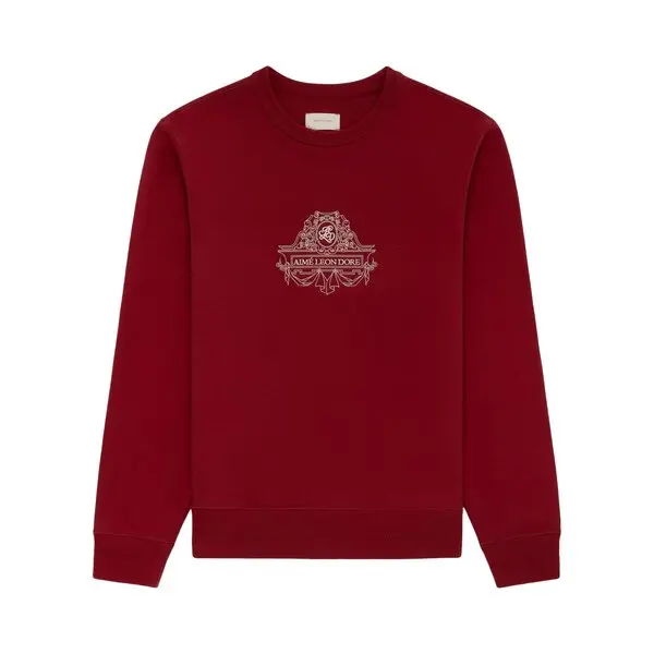 Aimé Leon Dore Emblem Logo Crewneck Sweatshirt