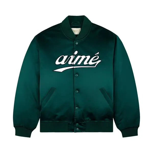 Aimé Leon Dore Satin Varsity Jacket