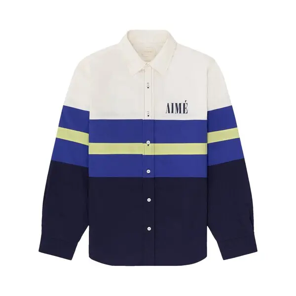 Aimé Leon Dore Colorblock Logo Shirt