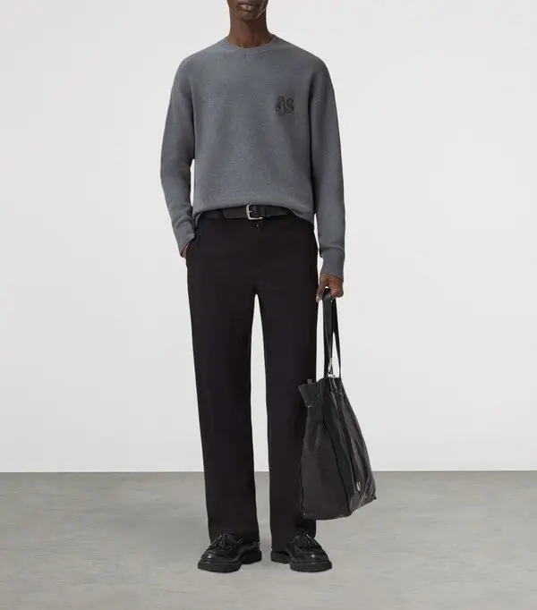 ALLSAINTS Monogrammed Icon Sweatshirt