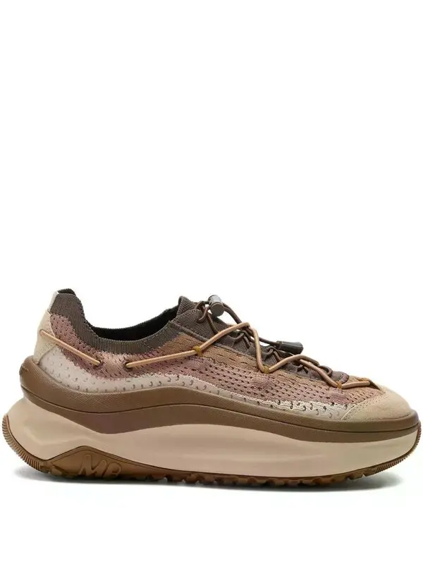 Moon Boot Lace-up Knitted Sneakers
