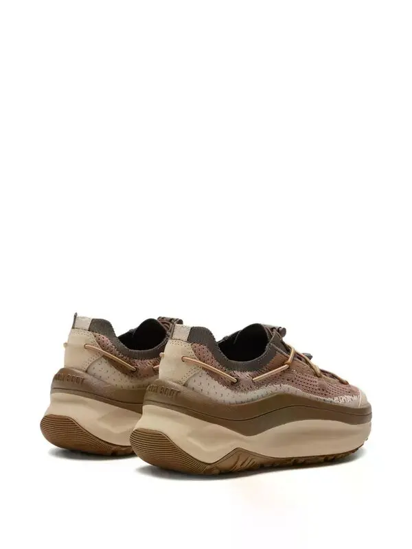 Moon Boot Lace-up Knitted Sneakers
