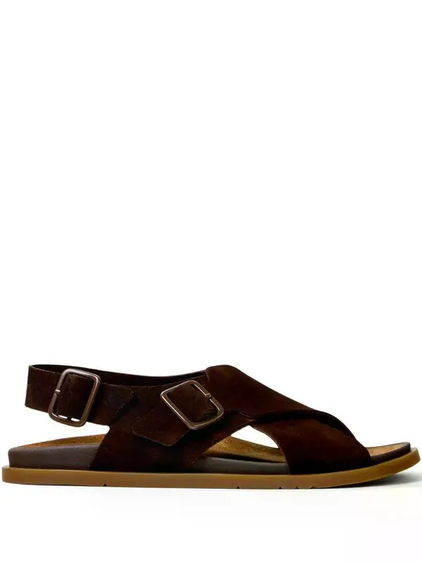 Camper Lluc Slingback Sandals - Brown