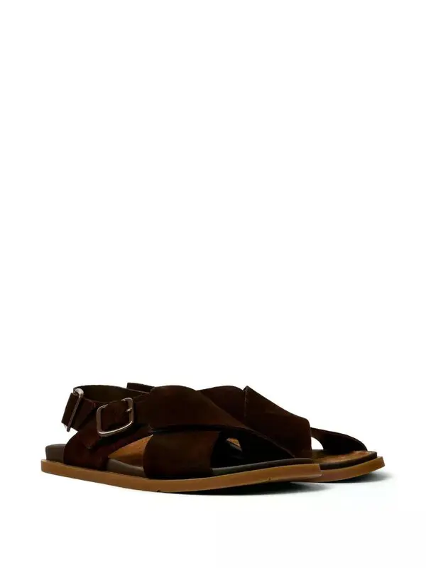 Camper Lluc Slingback Sandals - Brown