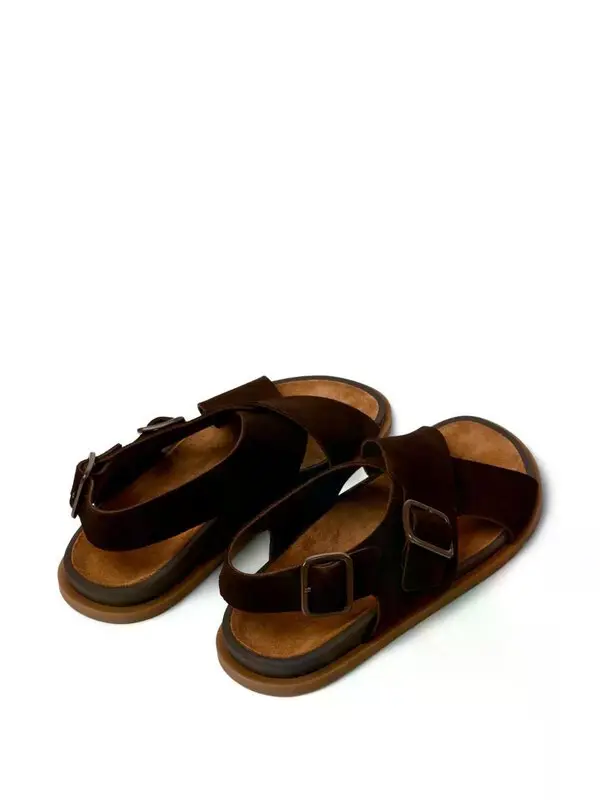 Camper Lluc Slingback Sandals - Brown