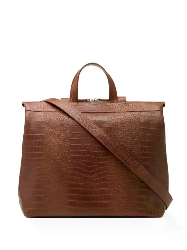 Marsèll Borso Croc-embossed Tote Bag