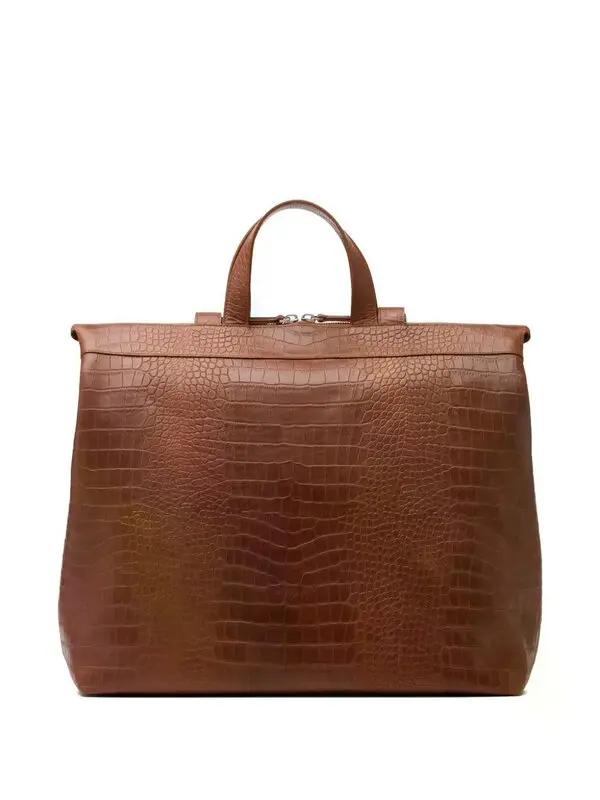 Marsèll Borso Croc-embossed Tote Bag