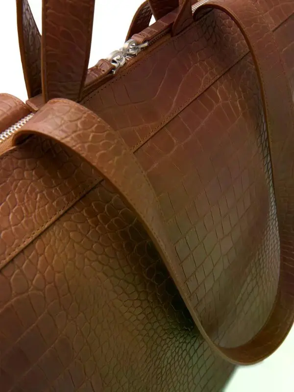 Marsèll Borso Croc-embossed Tote Bag