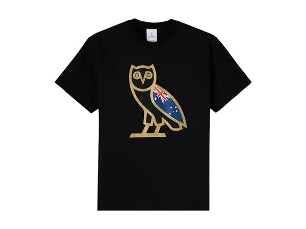 OVO Australia Og Owl T-shirt - Black