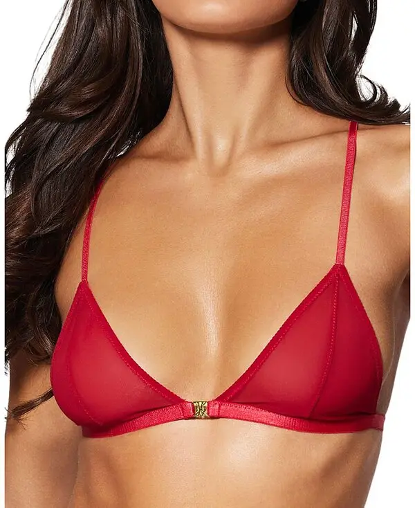 Kiki De Montparnasse Brienne Soft Bra - Red