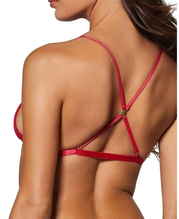 Kiki De Montparnasse Brienne Soft Bra - Red