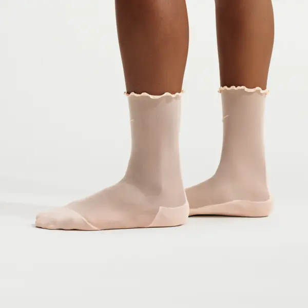Nike Sheer Training Ankle Socks - White