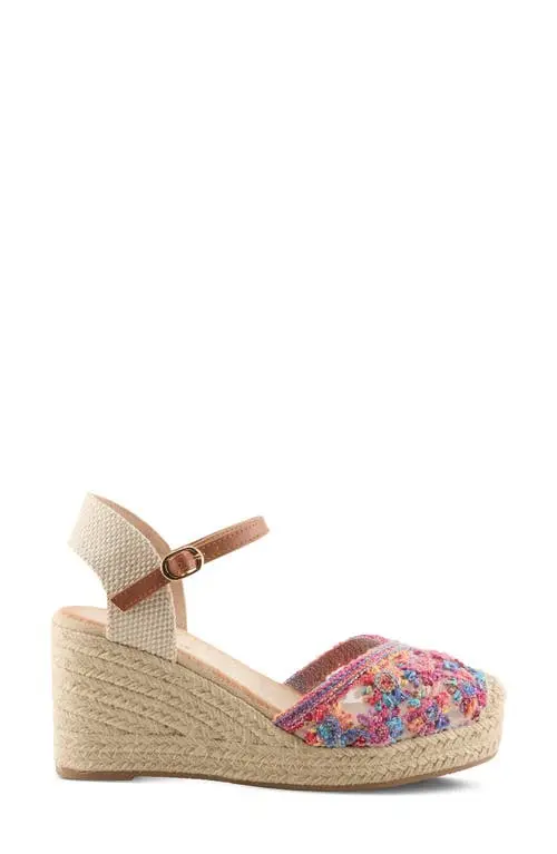SPRING STEP SHOES Espadrille Platform Wedge Sandal