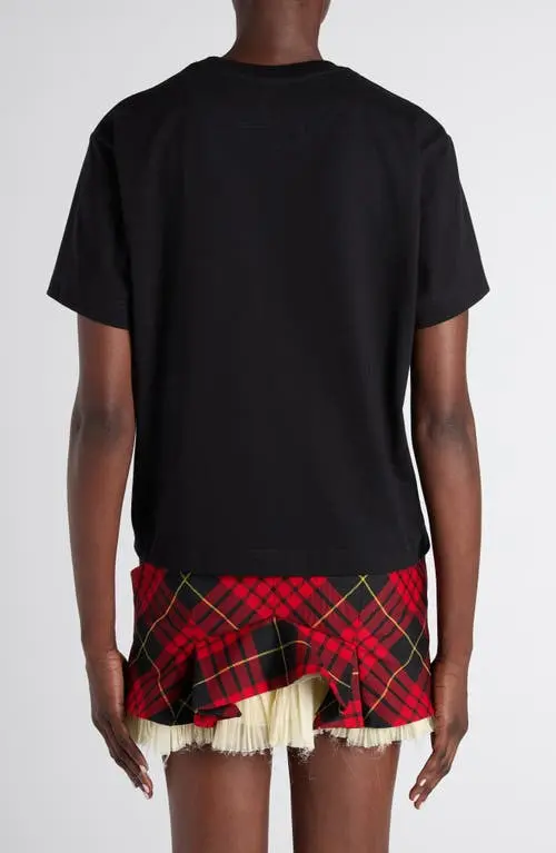 Alexander McQueen Jersey Logo T-shirt - Black