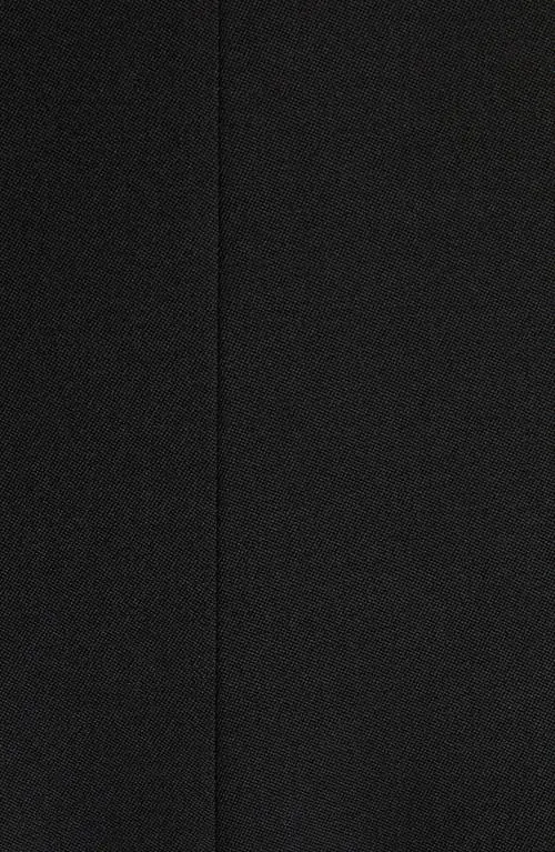 Alexander McQueen Strapless Wool Corset Jumpsuit