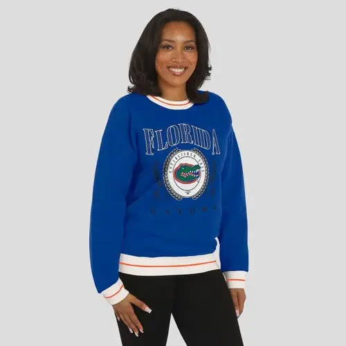 WEAR BY ERIN ANDREWS Florida Gators Seal Crewneck Sweatshirt