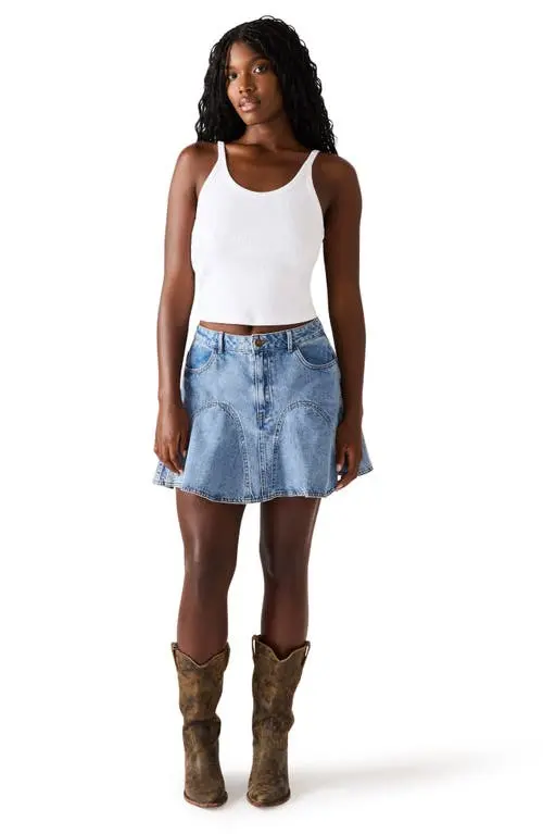 Steve Madden Melany Denim Mini Skirt