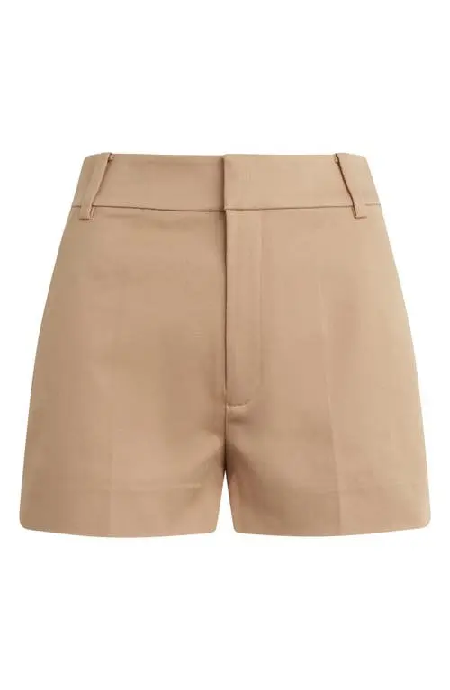 FAVORITE DAUGHTER Stretch Cotton Blend Twill Shorts
