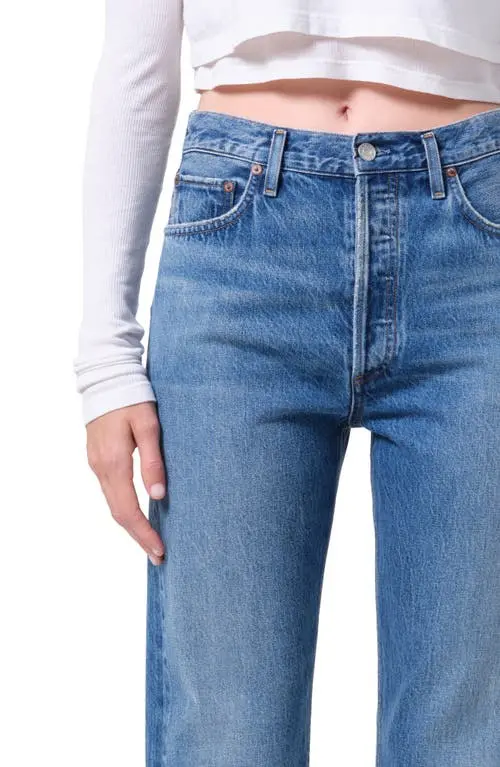 AGOLDE 90s Pinch High Waist Straight Leg Jeans - Circulate Ind